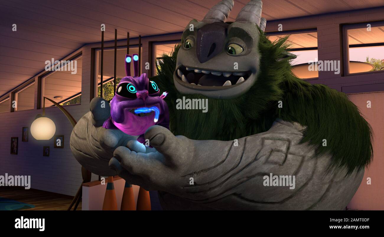 3BELOW: TALES OF ARCADIA, from left: Luug (voice: Frank Welker ...