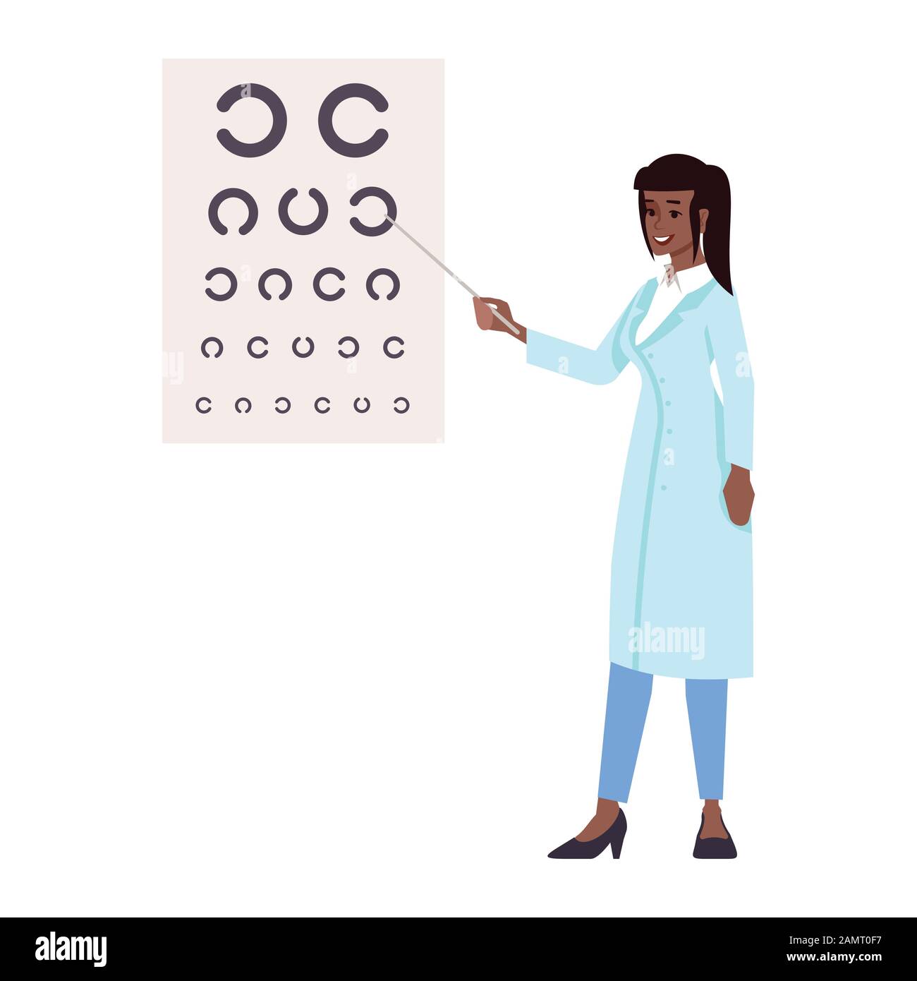 Eye test african hi-res stock photography and images - Alamy