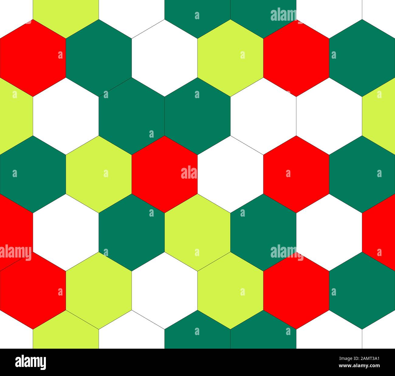 Seamless random repeat hexagonal pattern background Stock Photo - Alamy