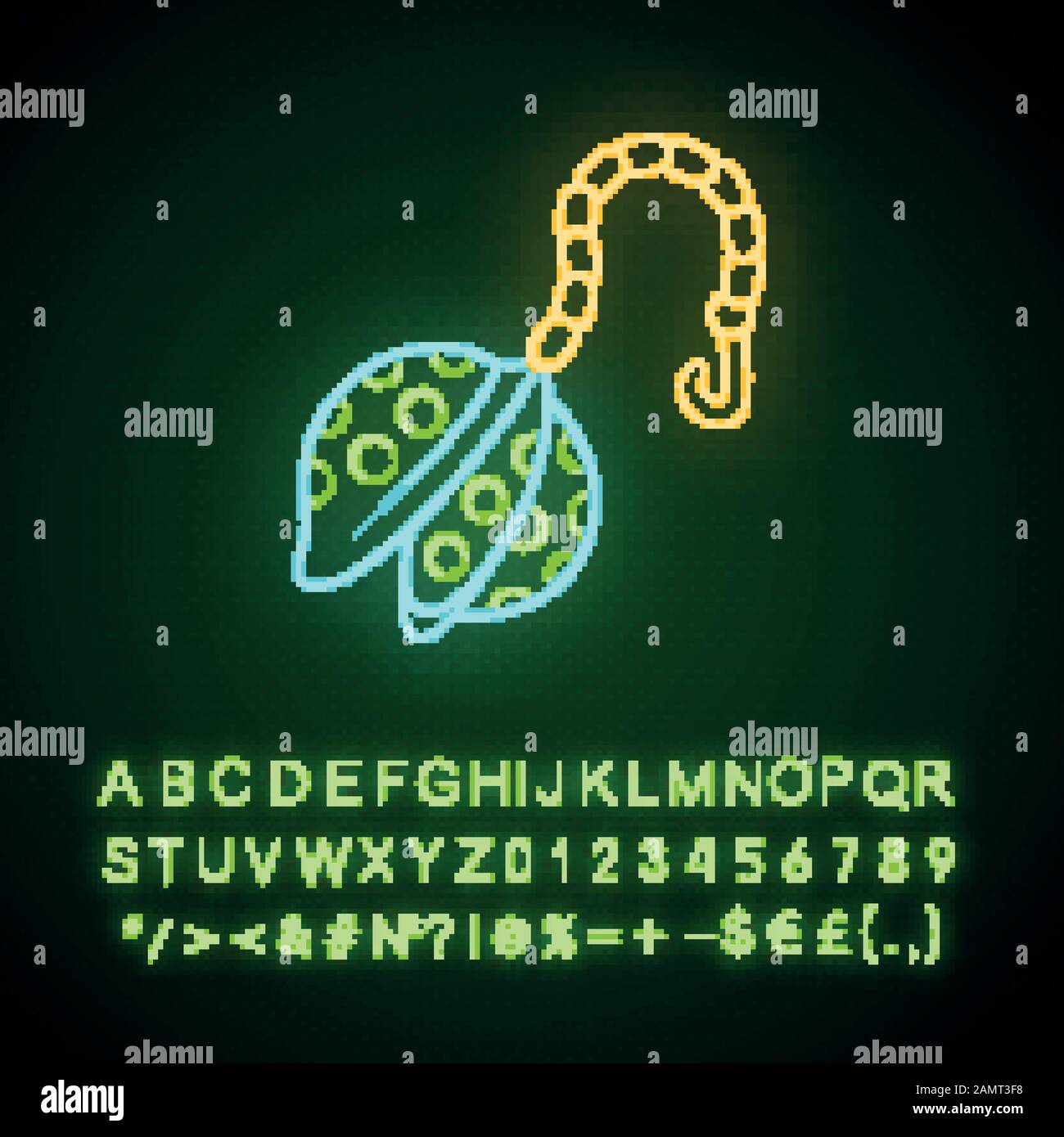 Reusable metal tea infuser neon light icon. Zero waste tea strainer ...