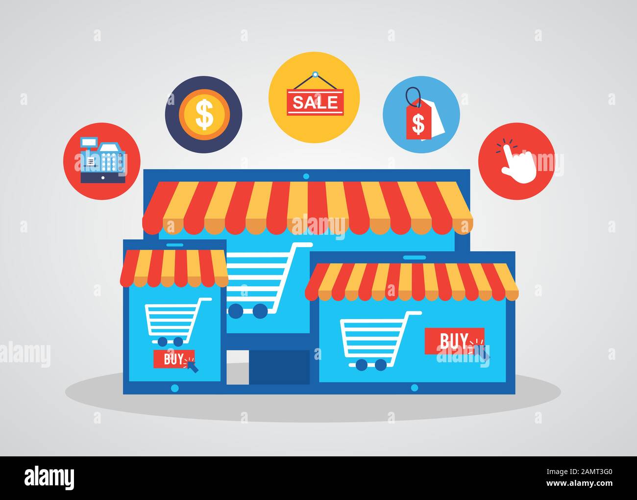 Consumer electronic devices Stock Vector Images - Alamy
