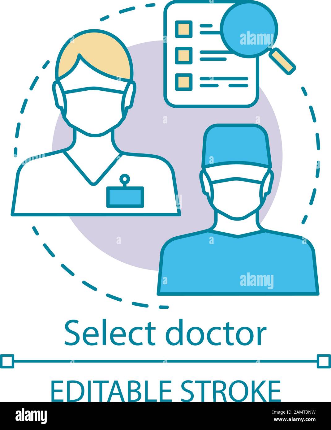 Physician contract Stock Vector Images - Alamy