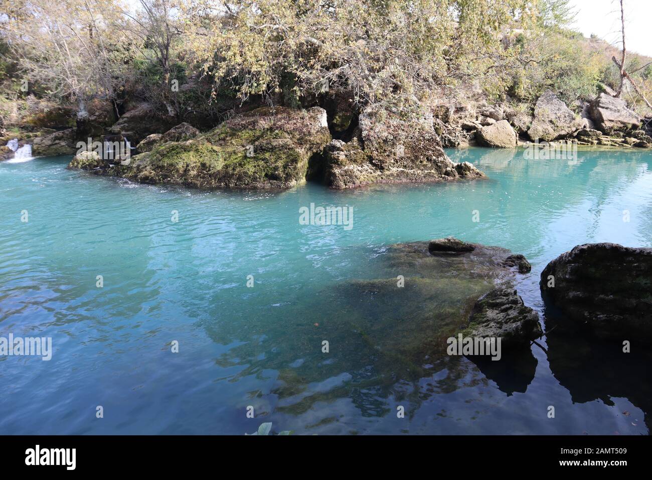 Manavgat waterfalls - emerald green waterfalls in Antalya Province ...
