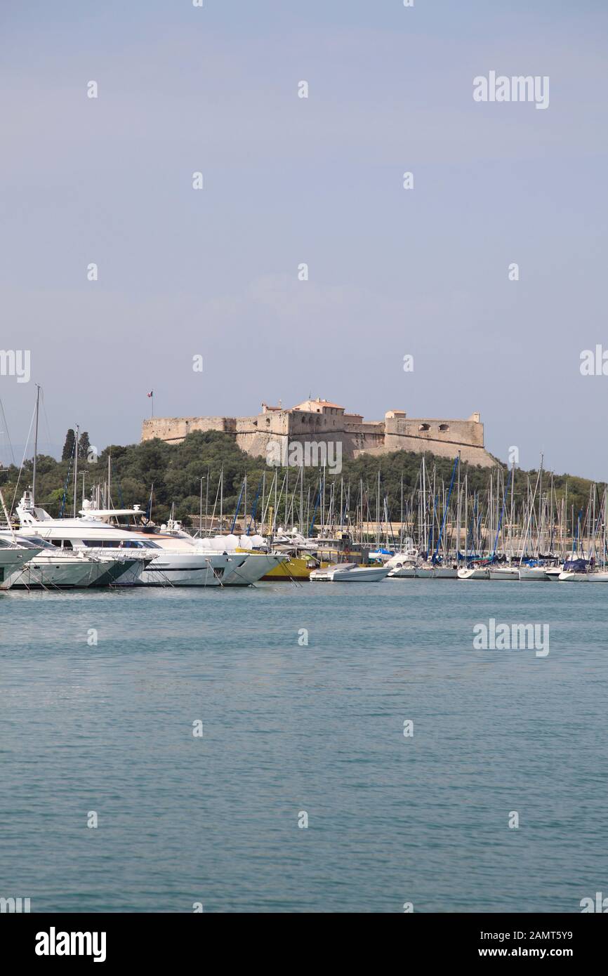 Antibes port vauban hi-res stock photography and images - Alamy