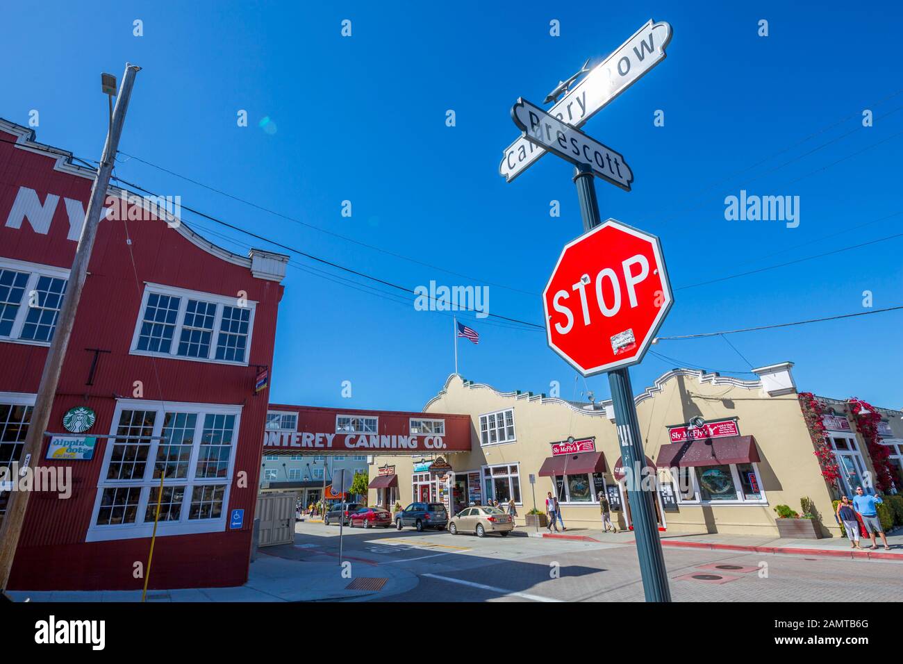 Cannery Row, Monterey Bay, Peninsula, Monterey, California, United ...