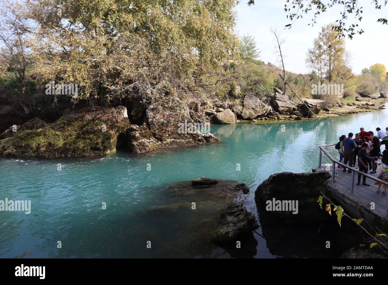 Manavgat waterfalls - emerald green waterfalls in Antalya Province ...