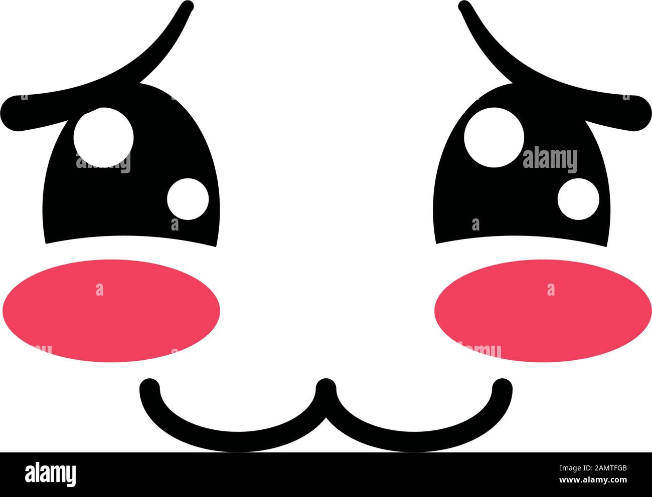 Ashamed Cartoon Face