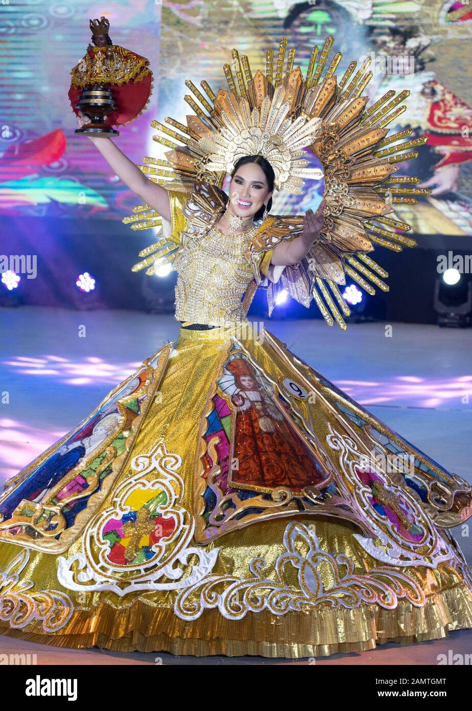 14th January 2020 Cebu City,Philippines.As part of the annual Sinulog ...