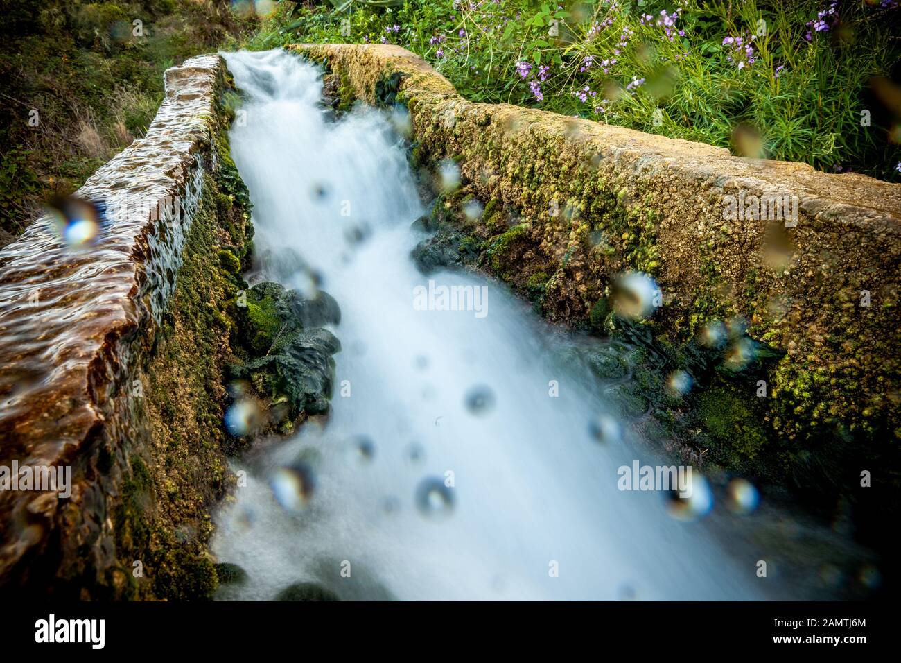 Drainage channel full of soil hi-res stock photography and images - Alamy