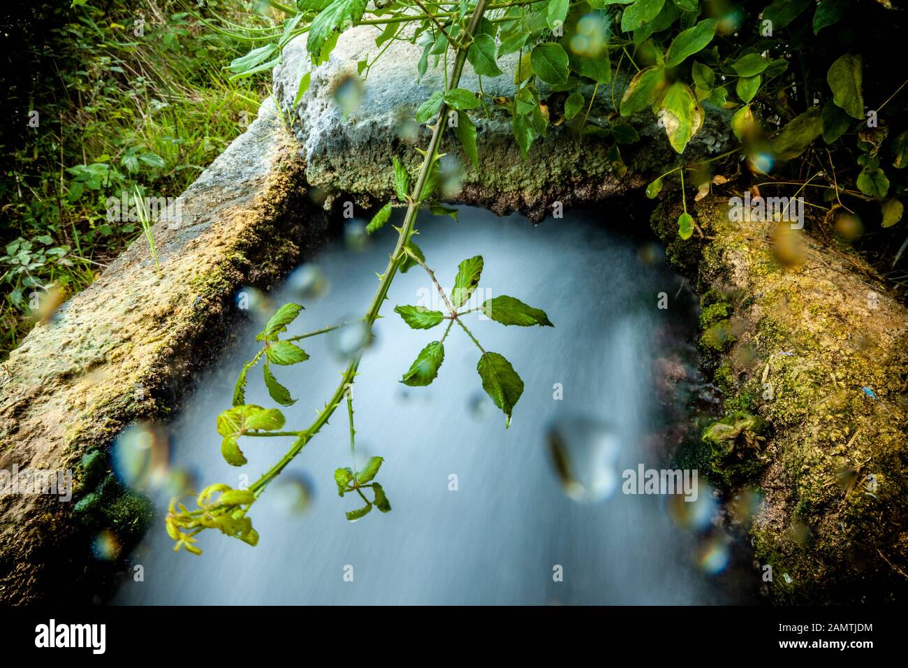 Drainage channel full of soil hi-res stock photography and images - Alamy