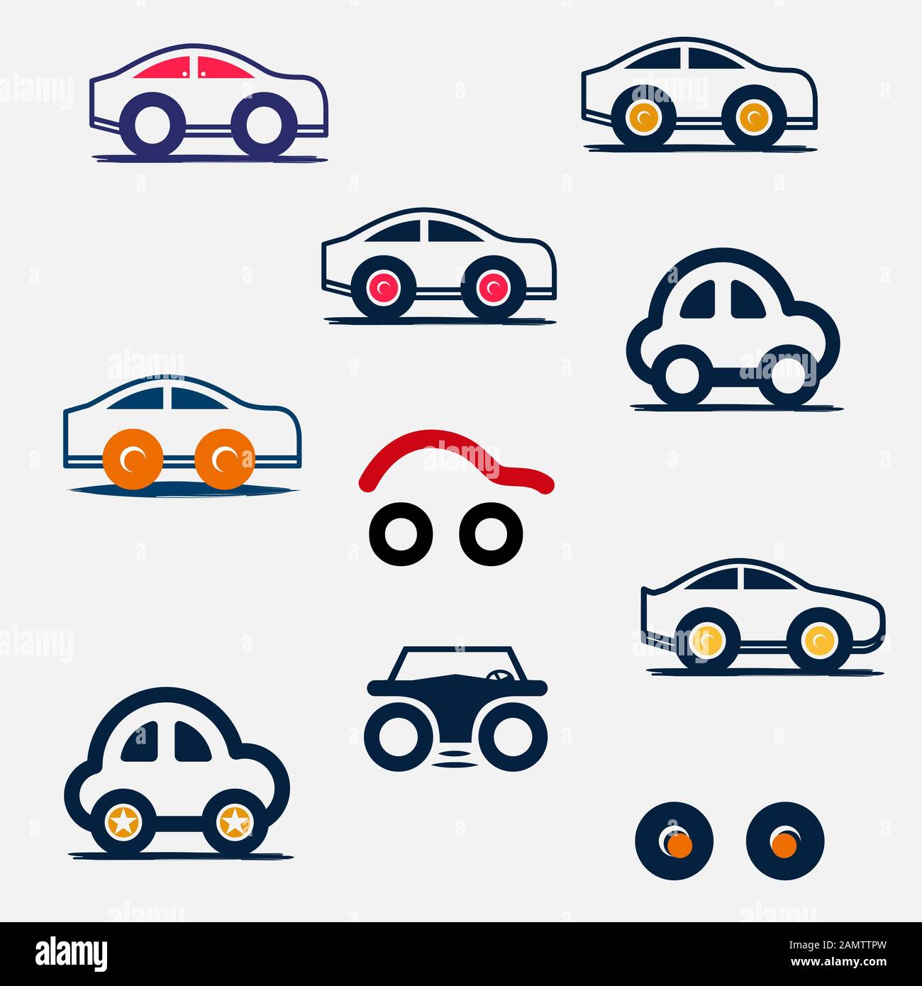 Vector Logo Car Design Element High Resolution Stock Photography and ...