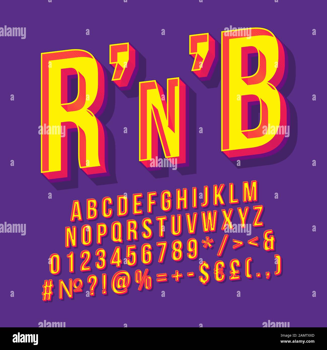 Rnb music vector vectors hi-res stock photography and images - Alamy