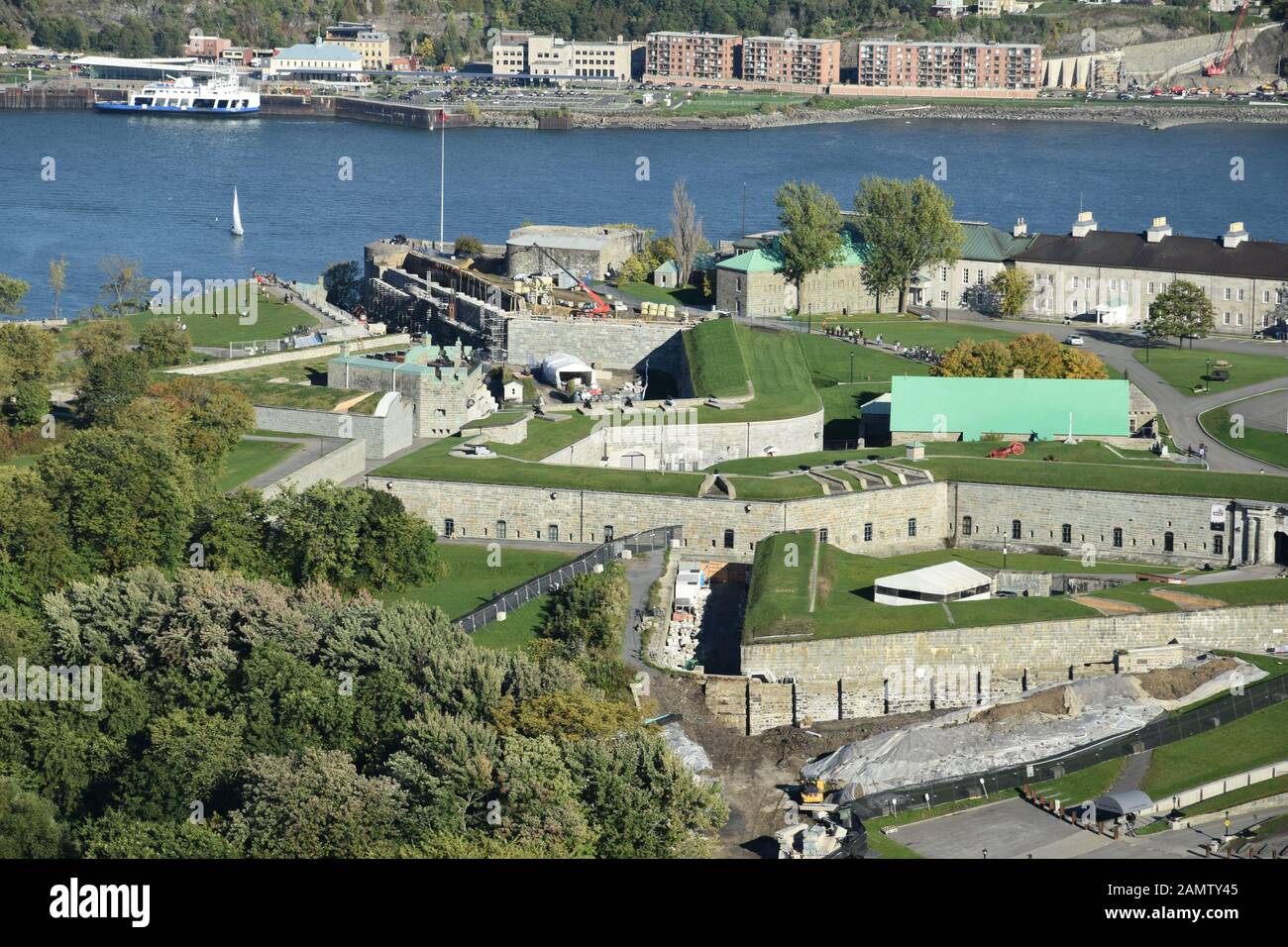 The Citadel and Fortifications of Quebec City, Canada Stock Photo - Alamy