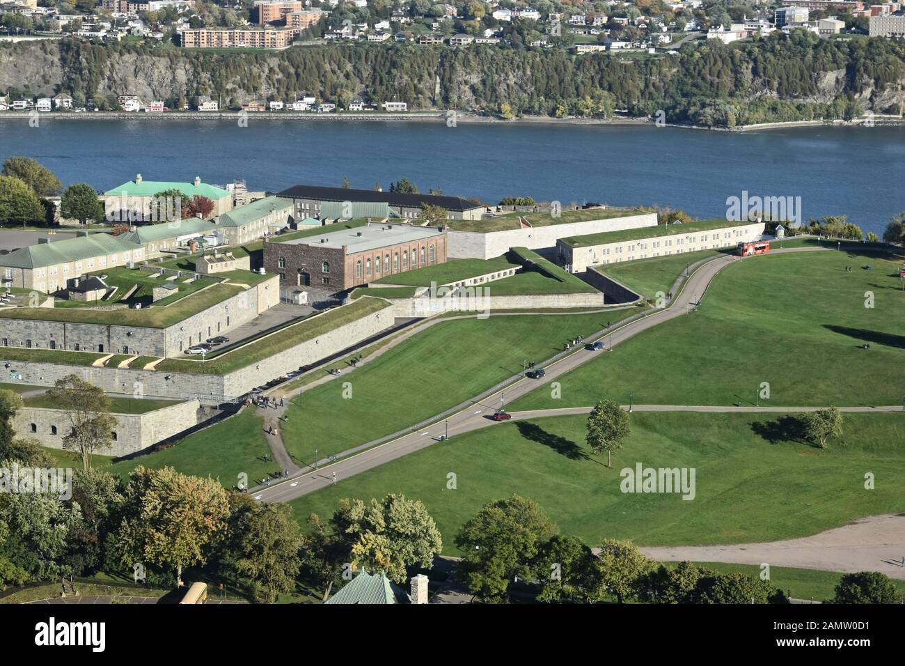 The Citadel and Fortifications of Quebec City, Canada Stock Photo - Alamy