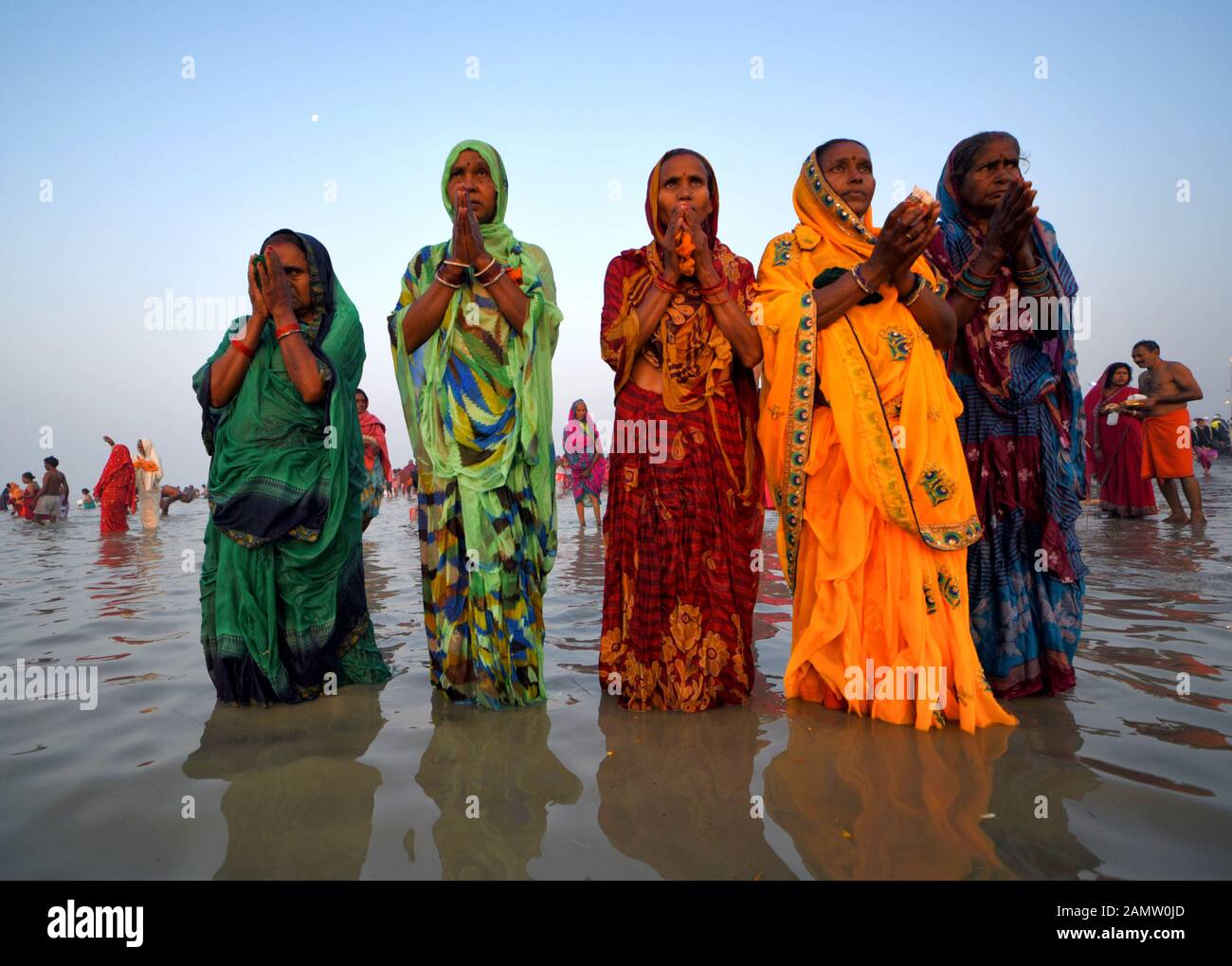 Namkhana, India. 14th Jan, 2020. NAMKHANA, INDIA - JANUARY 14 2020 ...