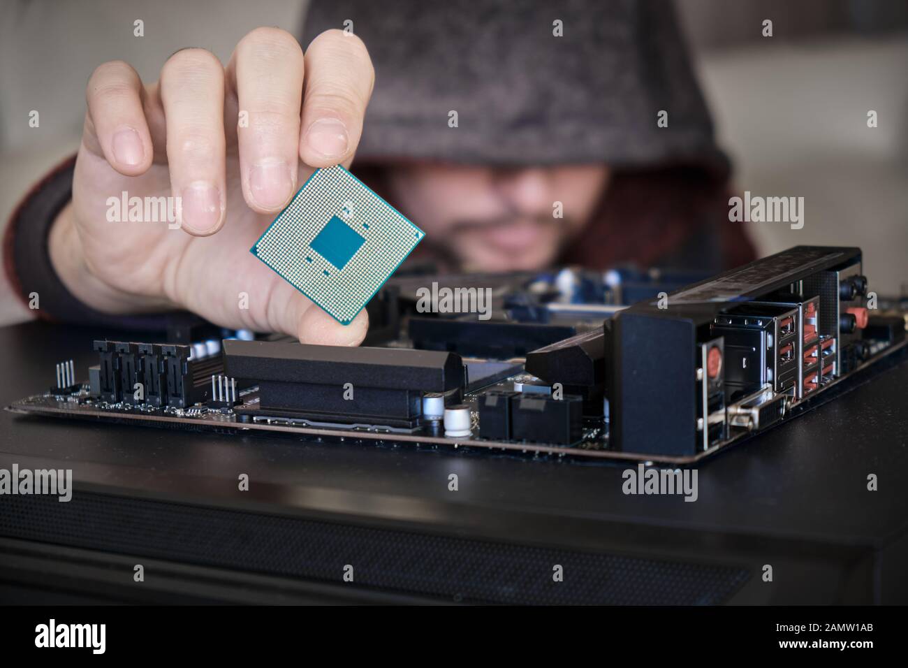 Hacking chip hi-res stock photography and images - Alamy