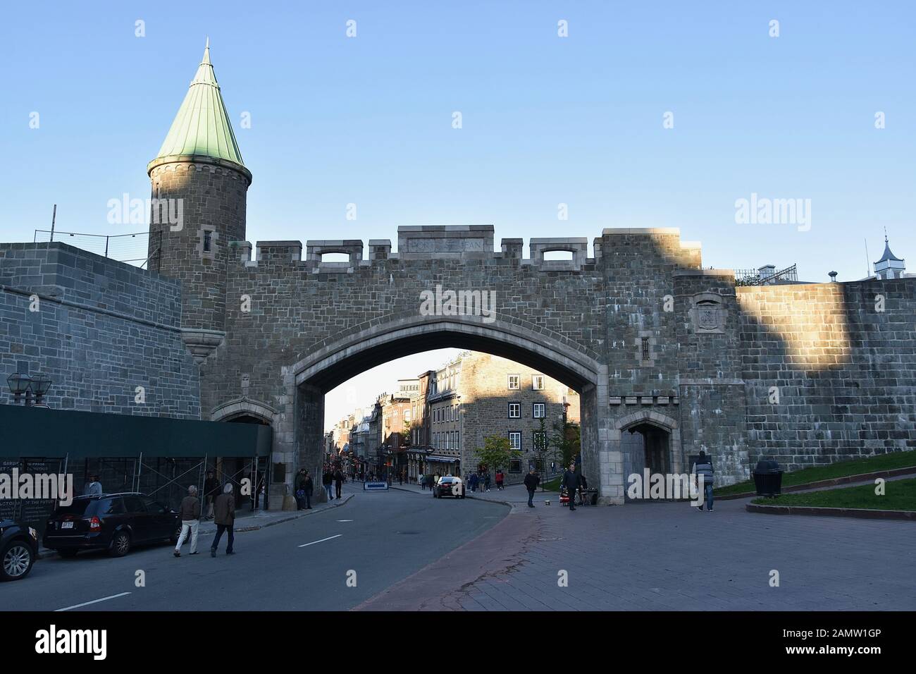 The Citadel and Fortifications of Quebec City, Canada Stock Photo - Alamy