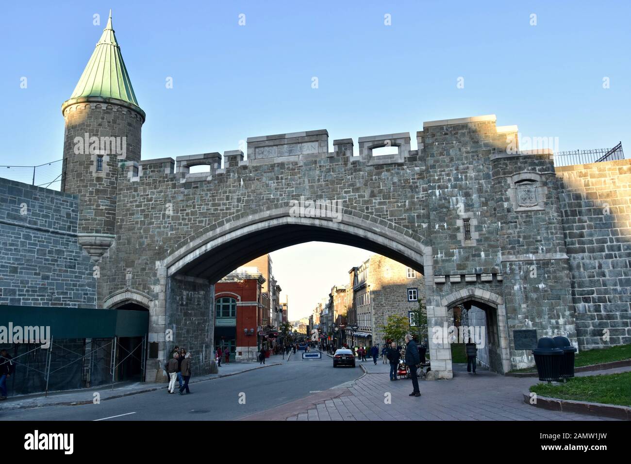 The Citadel and Fortifications of Quebec City, Canada Stock Photo - Alamy