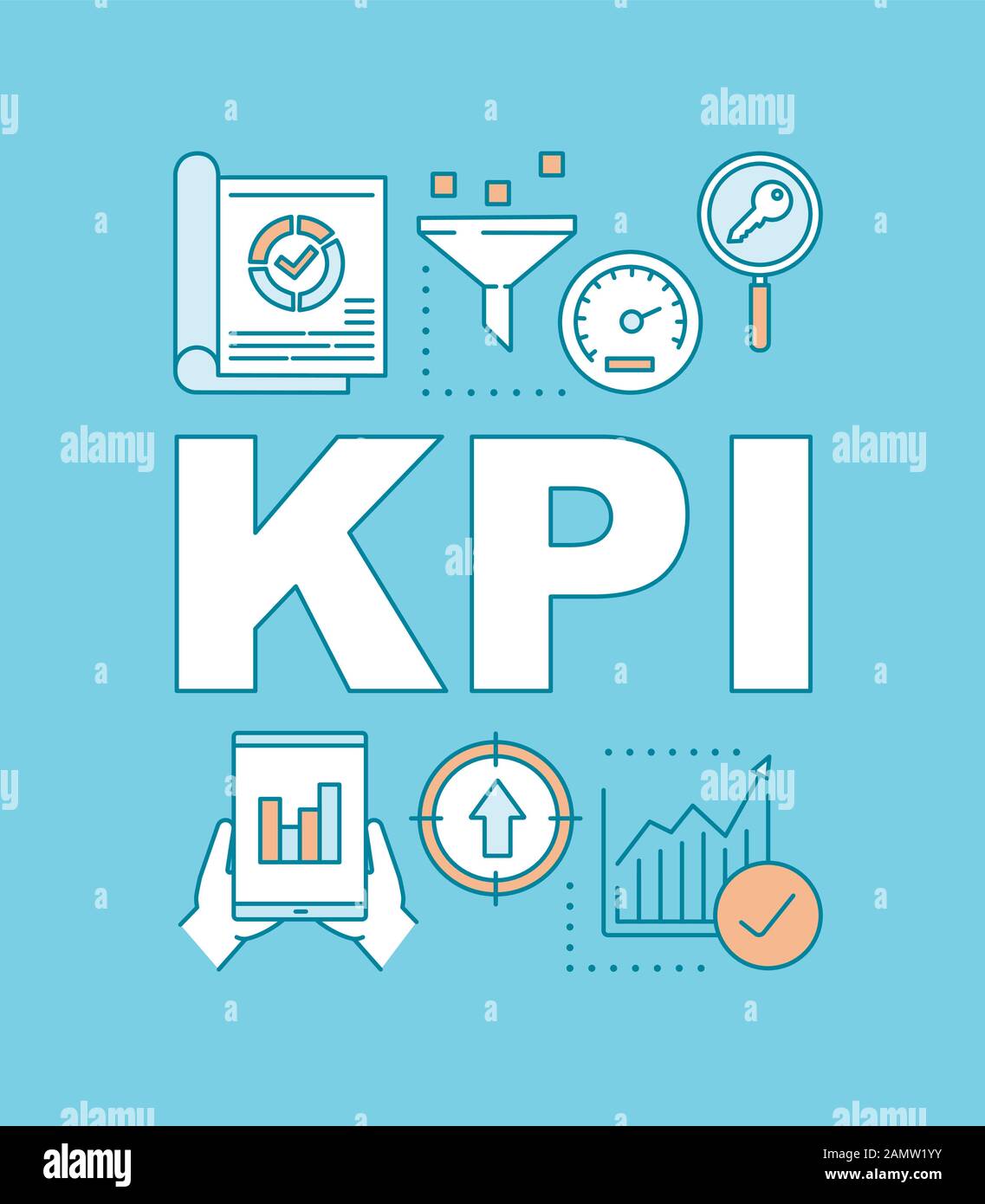 KPI word concepts banner. Key Performance Indicator. Performance ... KPI word concepts banner. Key Performance Indicator. Performance ...