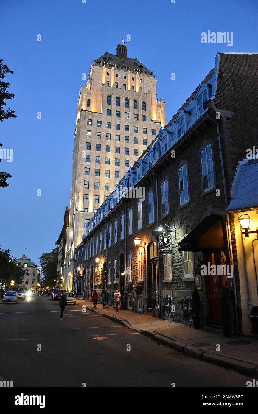 Edifice price old quebec city hi-res stock photography and images - Alamy