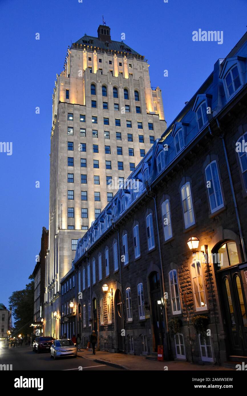 Edifice price old quebec city hi-res stock photography and images - Alamy
