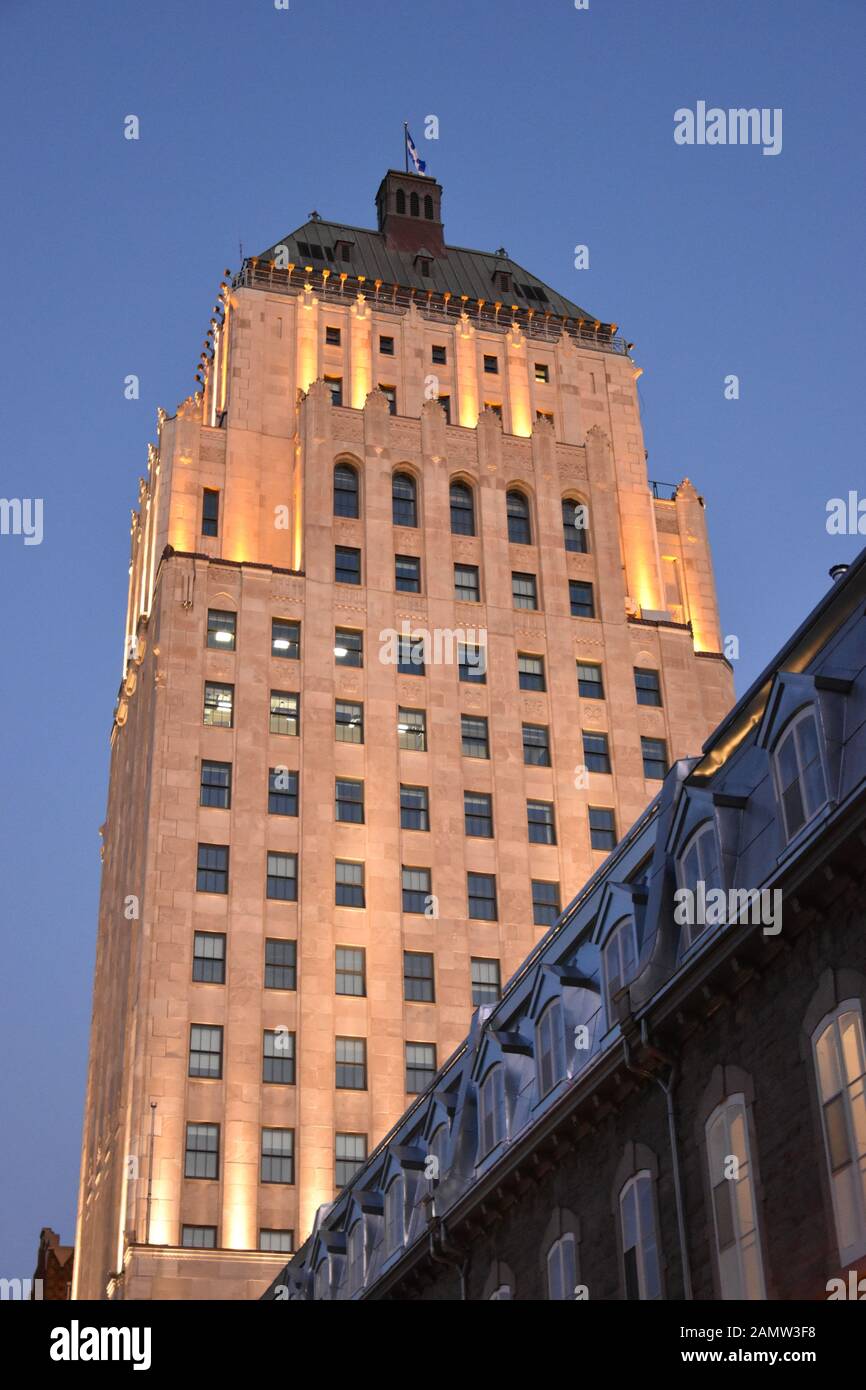Edifice price old quebec city hi-res stock photography and images - Alamy