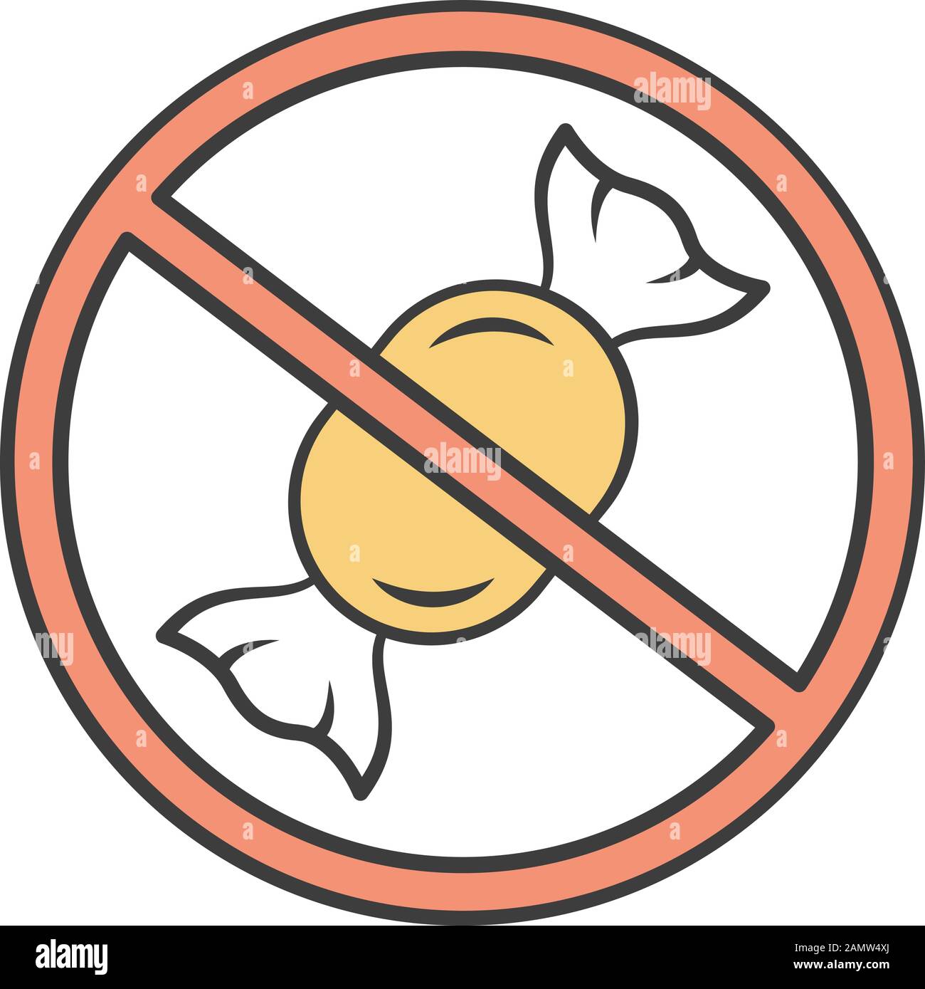 No Candy Clipart