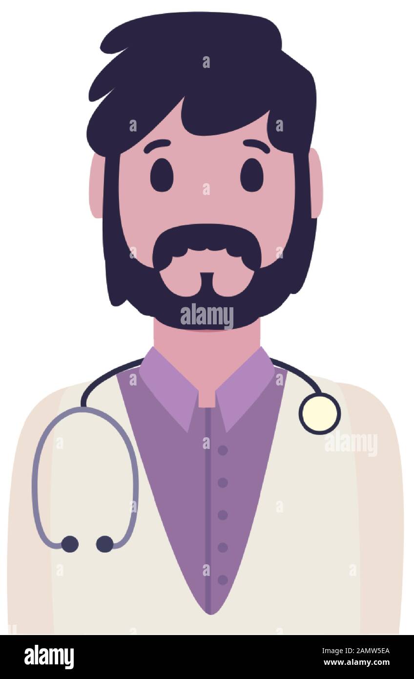 Man doctor design of Medical care health hospital emergency aid exam ...