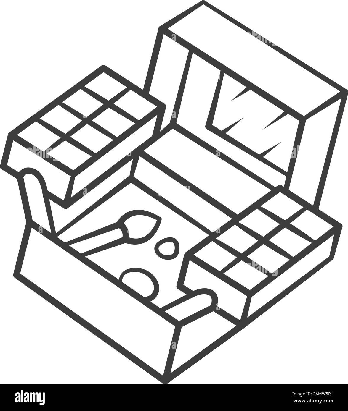 Female tool box Stock Vector Images - Alamy