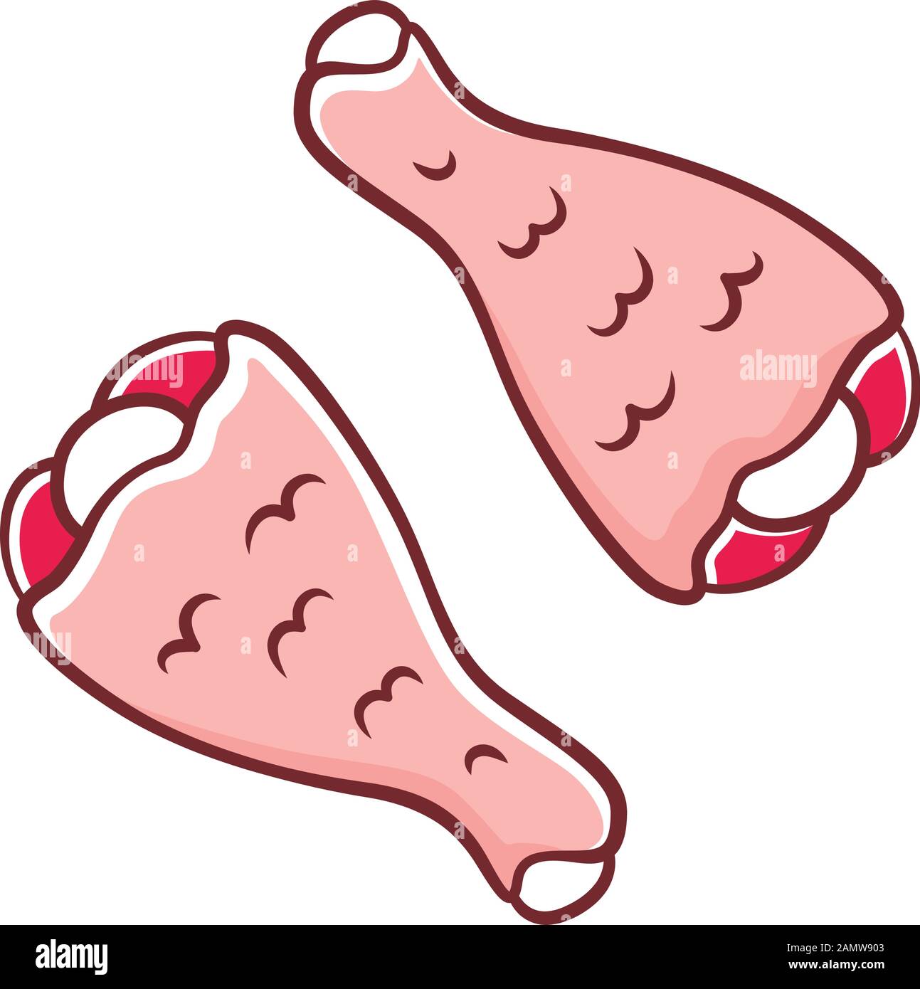 Chicken Meat Drawing