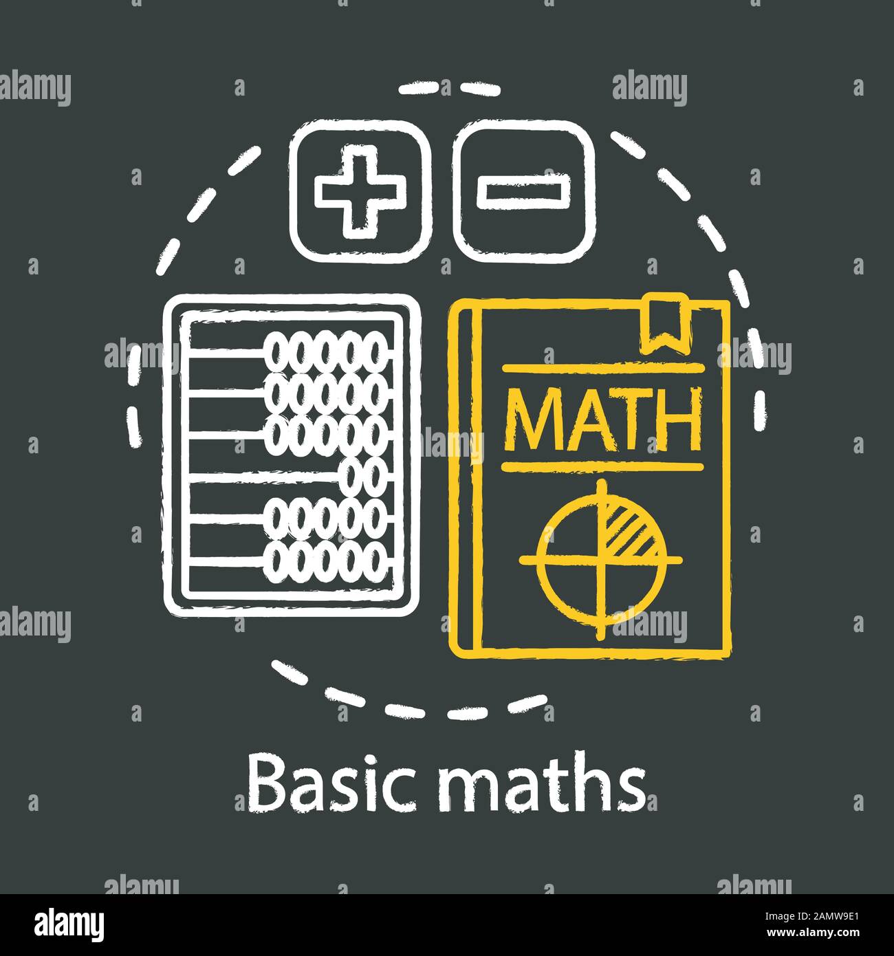 Maths lesson Stock Vector Images - Alamy