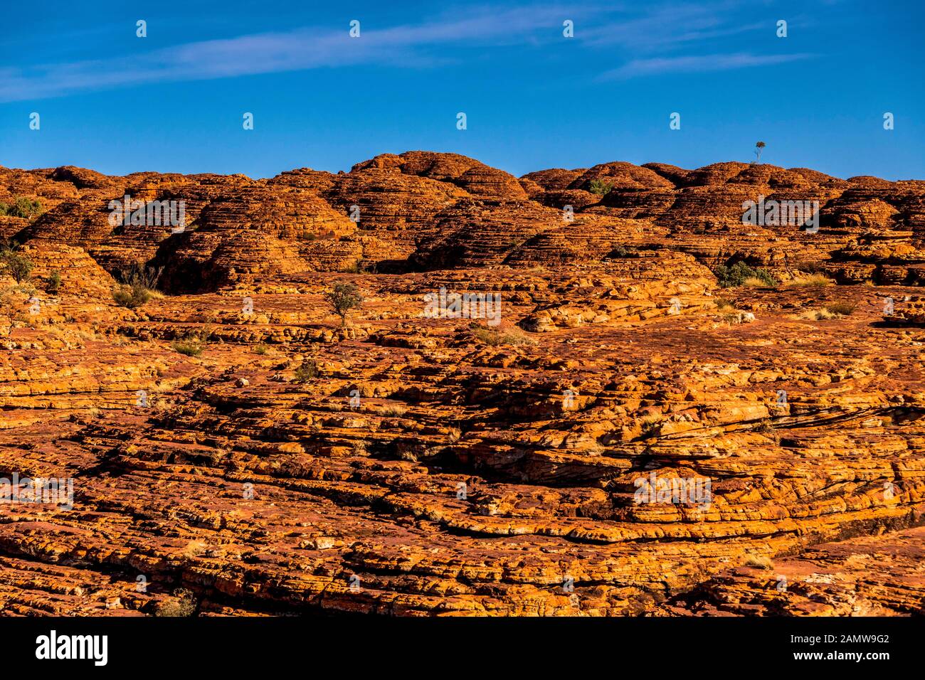 Scenery along the Kings Canyon Rim Walk in the Northern Territory in ...