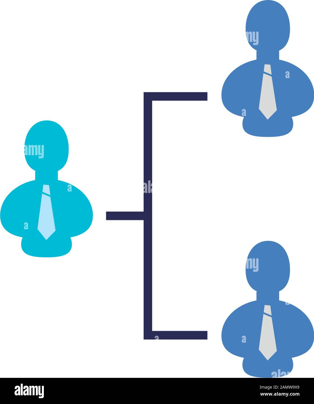 Businessmen avatar design, Man business management corporate job ...