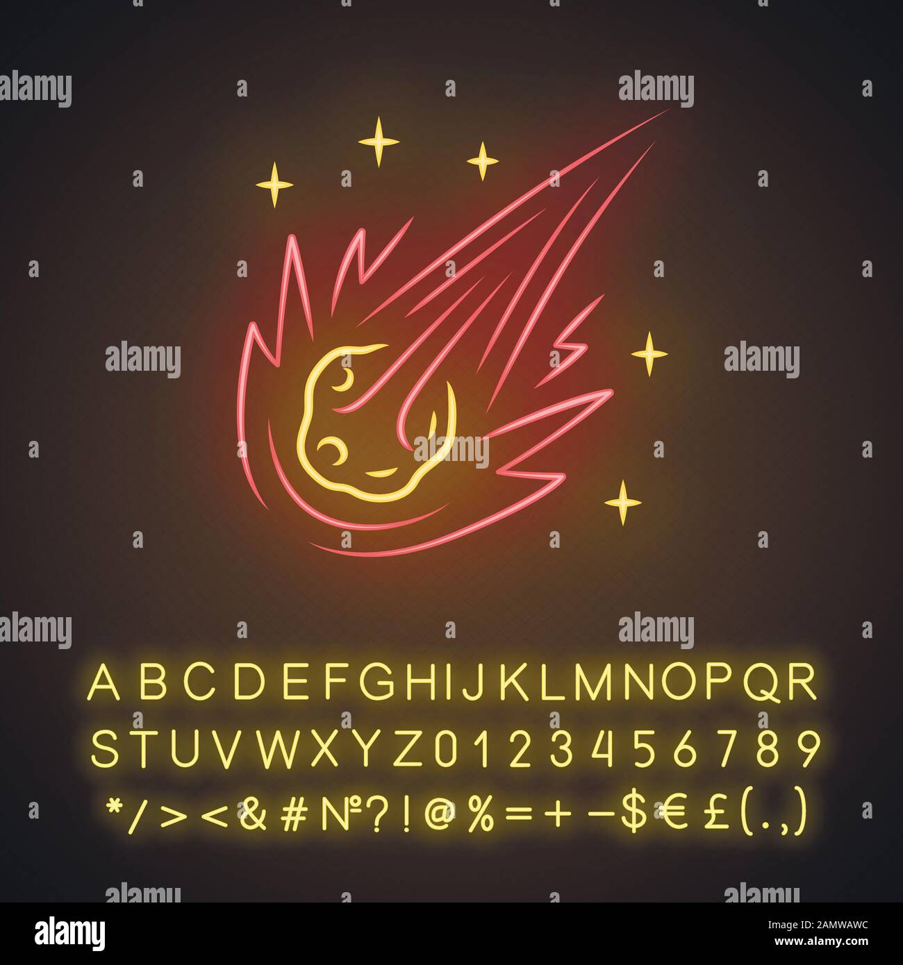 Falling light numbers math hi-res stock photography and images - Alamy