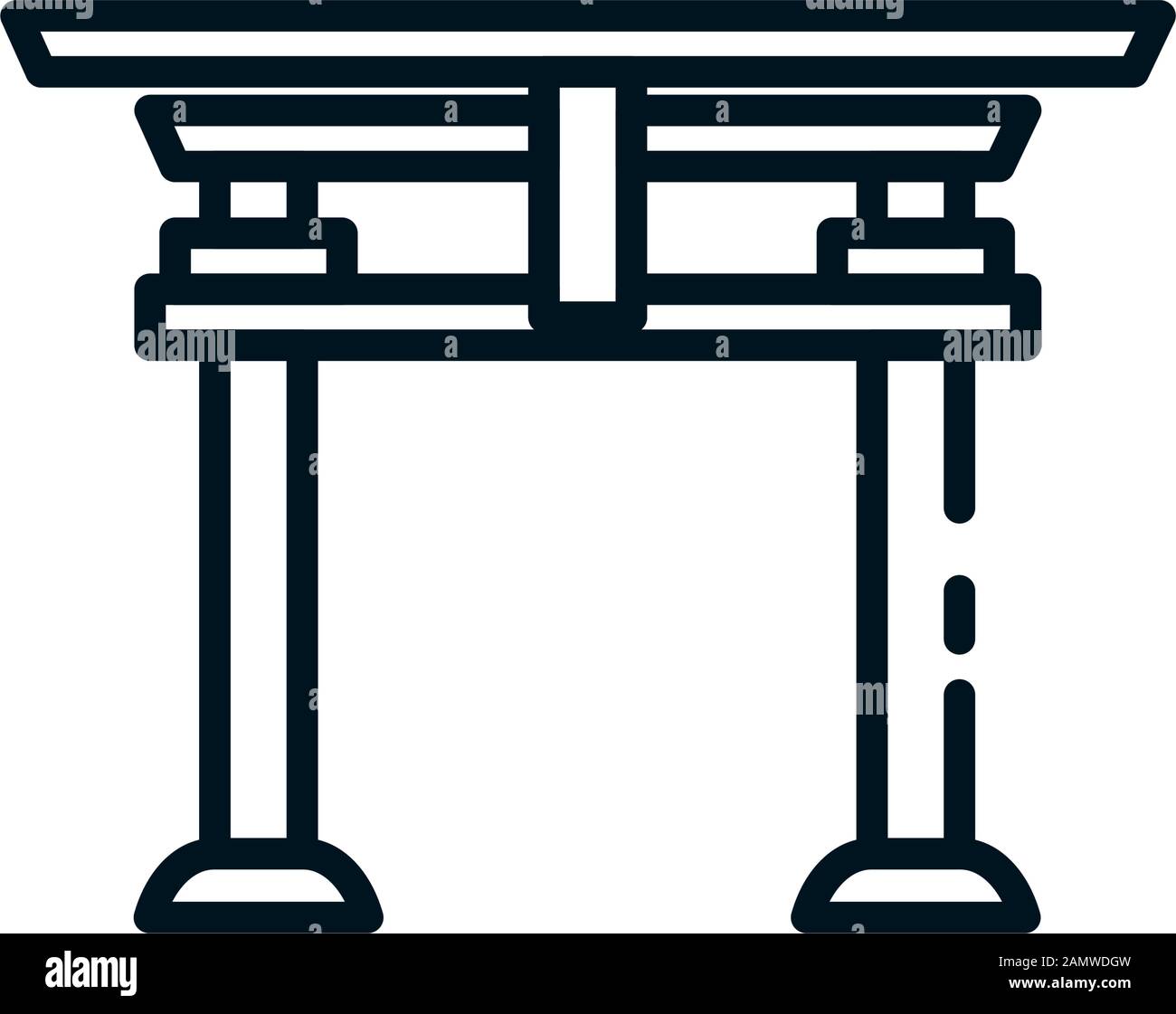 Shinto tori gate vector design Stock Vector Image & Art - Alamy