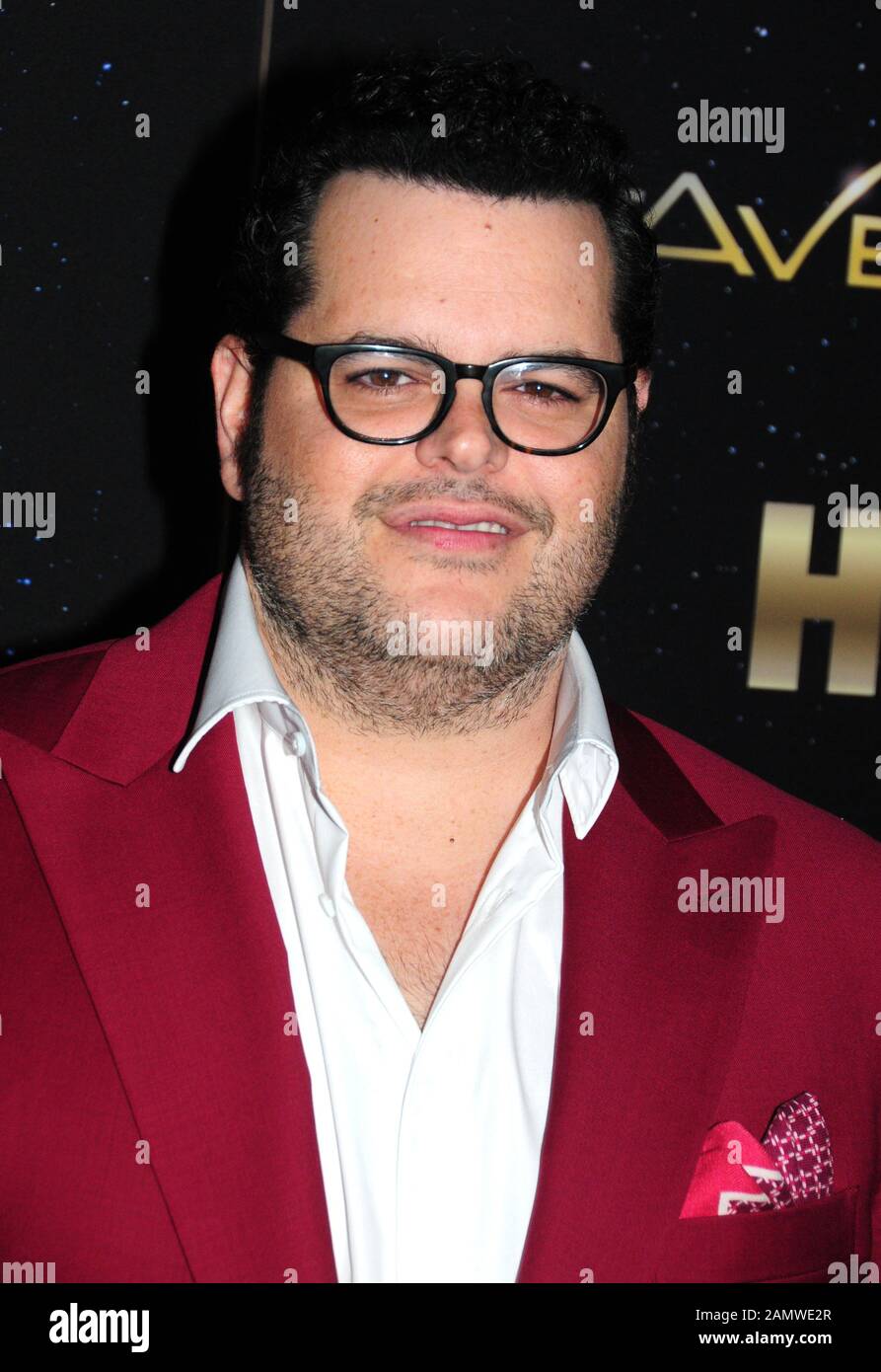 Los Angeles, California, USA 14th January 2020 Actor Josh Gad attends HBO's 'Avenue 5' Premiere ...