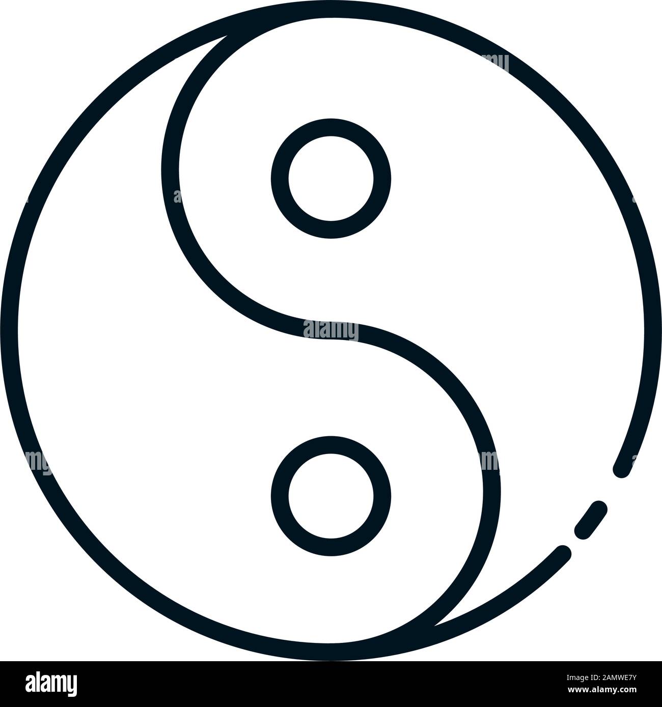 Taoism Stock Vector Images - Alamy