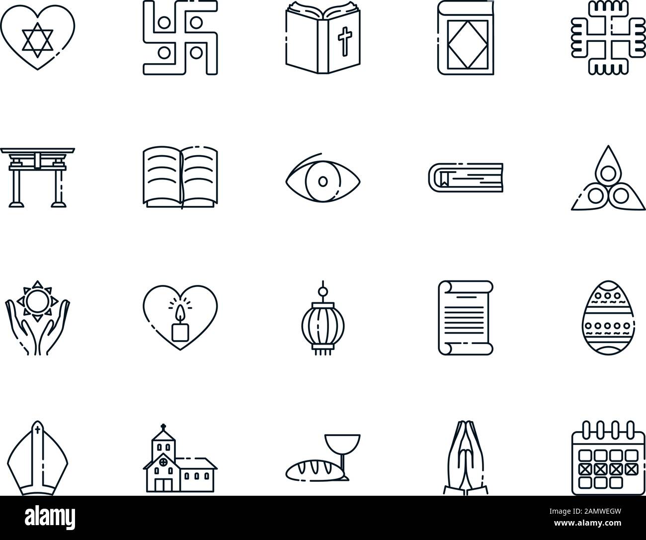 Gate of holy spirit Stock Vector Images - Alamy