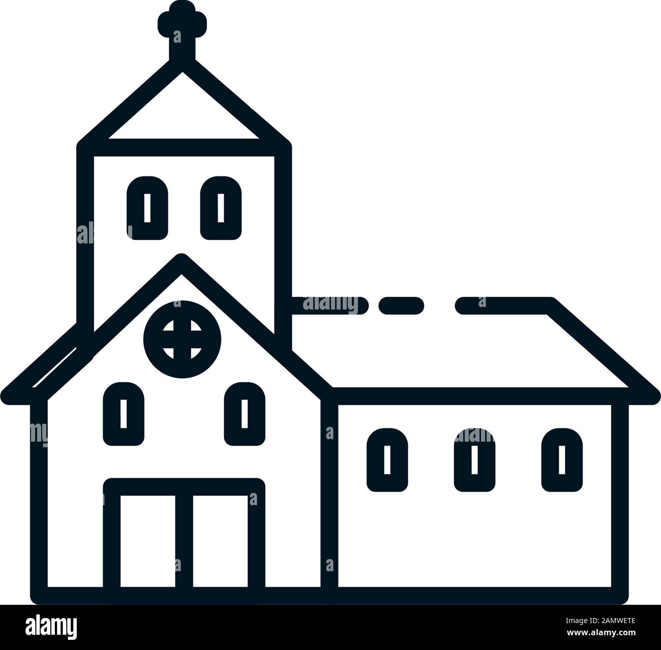 Christian and catholic church symbol vector design Stock Vector Image ...