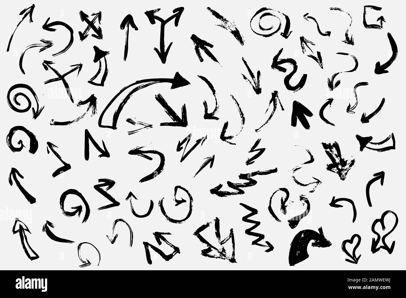 Hand curved Stock Vector Images - Alamy