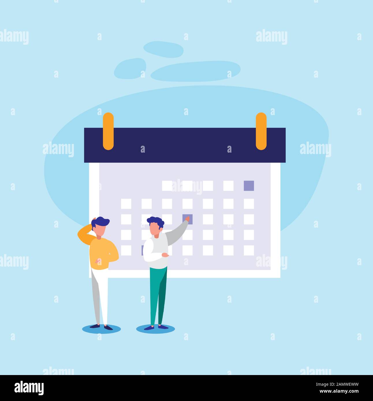 Calendar and men design, Planner time event moth date day page plan and ...