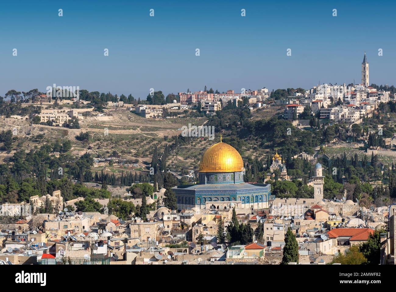 The temple mount jerusalem aerial hi-res stock photography and images ...