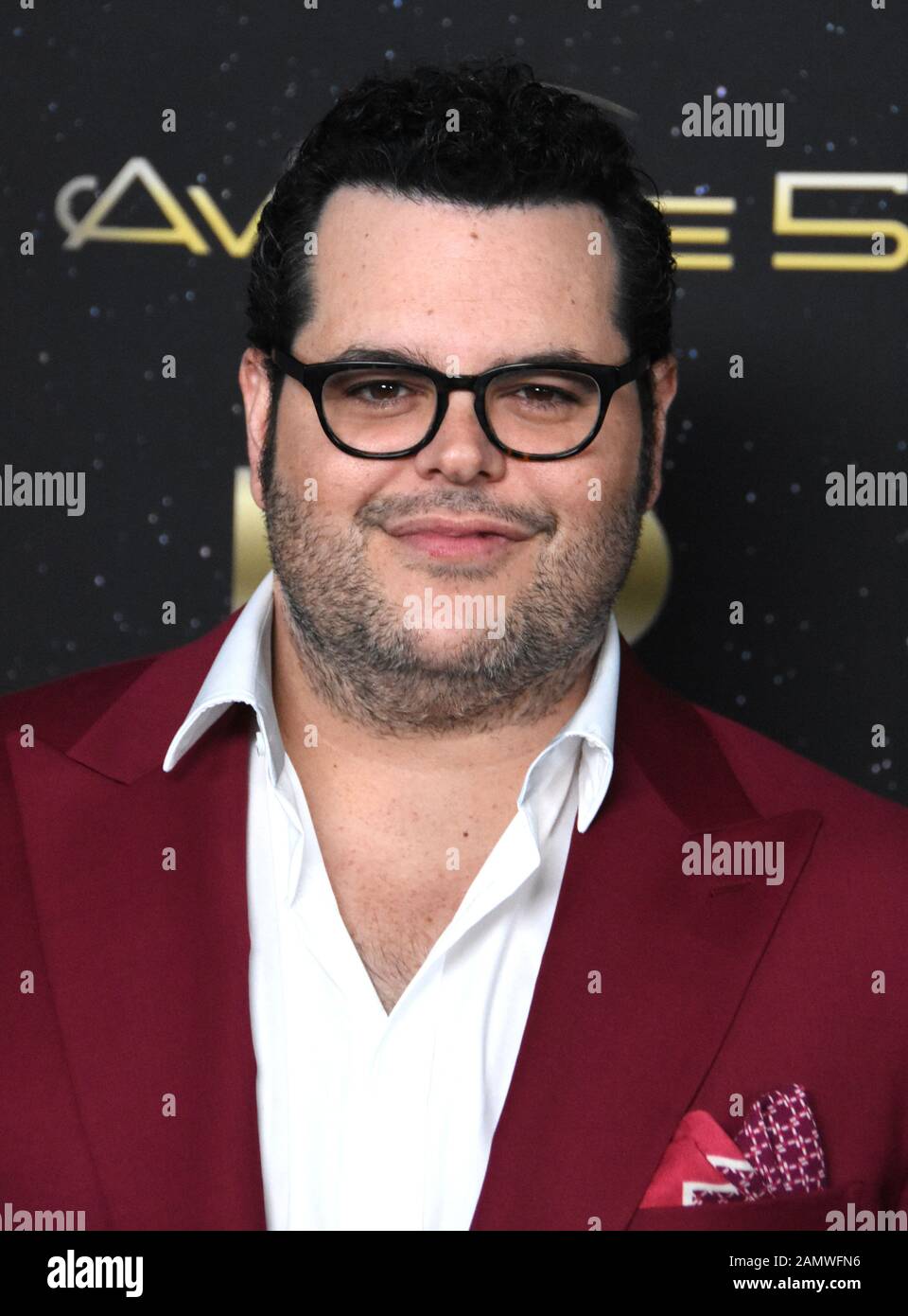 Los Angeles, California, USA 14th January 2020 Actor Josh Gad attends HBO's 'Avenue 5' Premiere ...