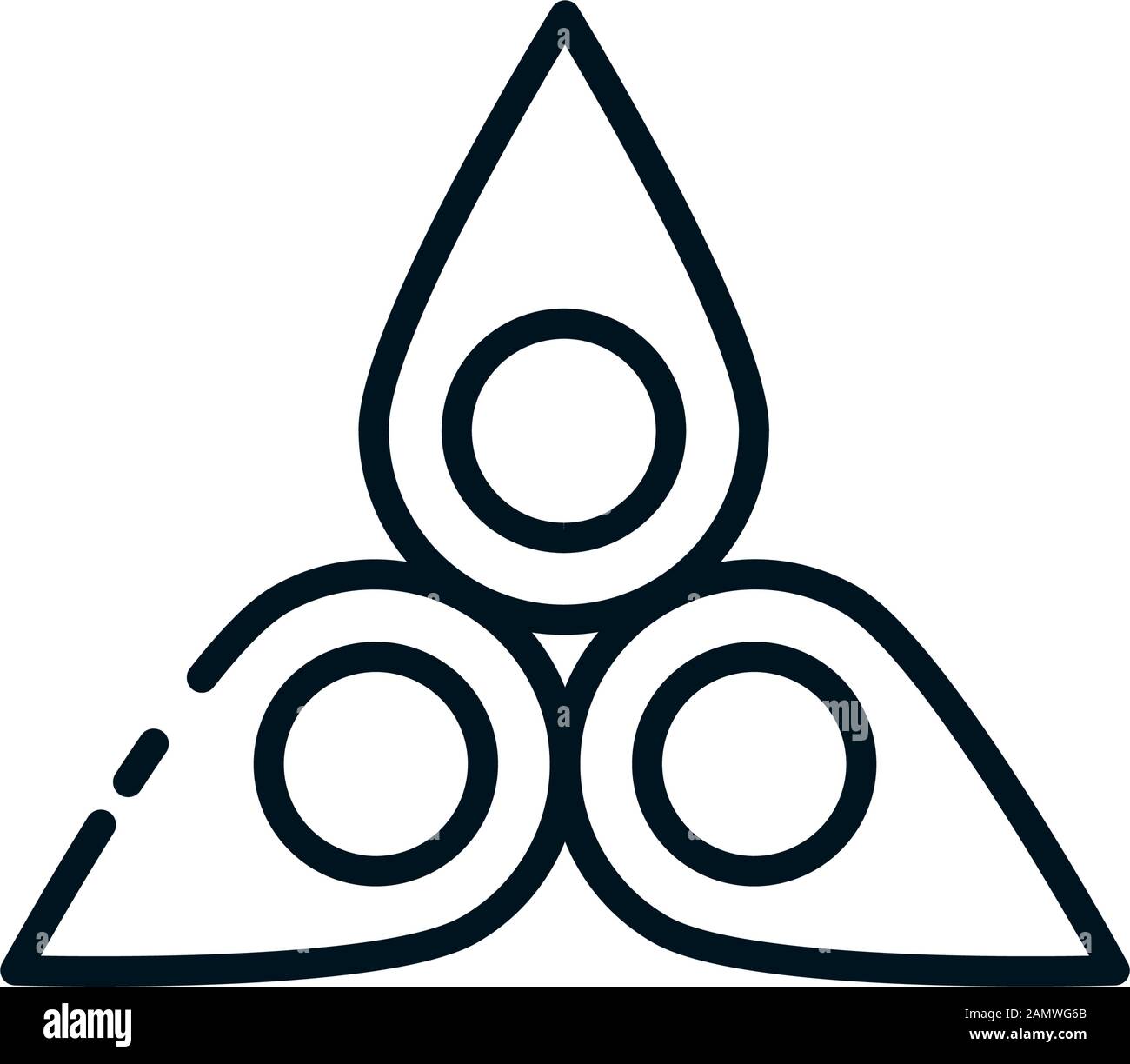 Holy trinity symbol vector design Stock Vector Image & Art - Alamy