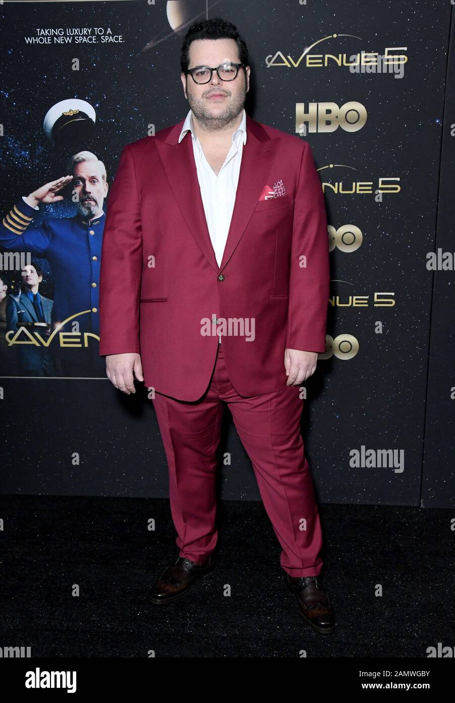 14 January 2020 - Hollywood, California - Josh Gad. HBO's ''Avenue 5'' Premiere - Los Angeles ...