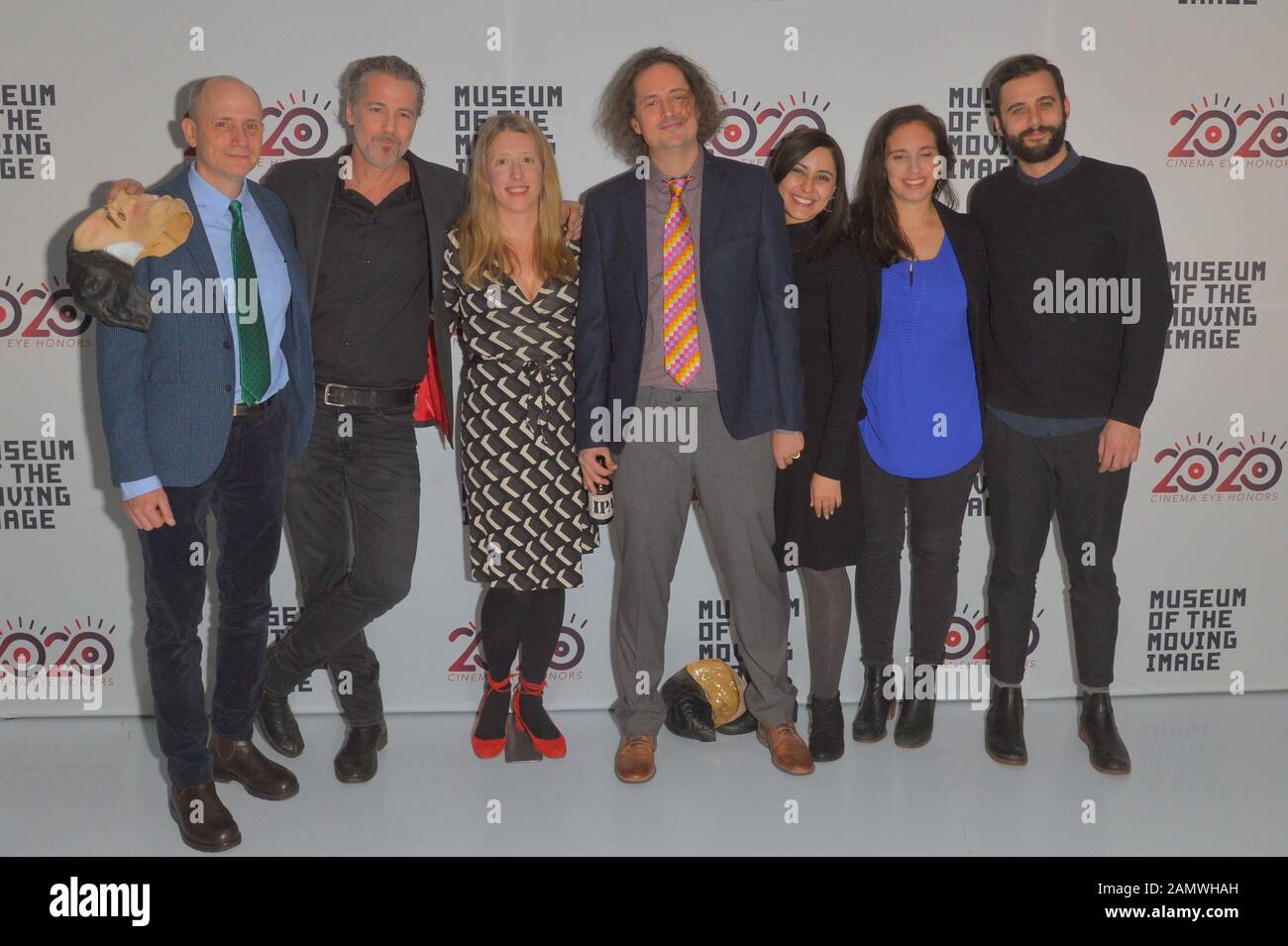 JANUARY 06 - ASTORIA, NY: David Mehlman, Seth Skundrick, Mary Robertson ...