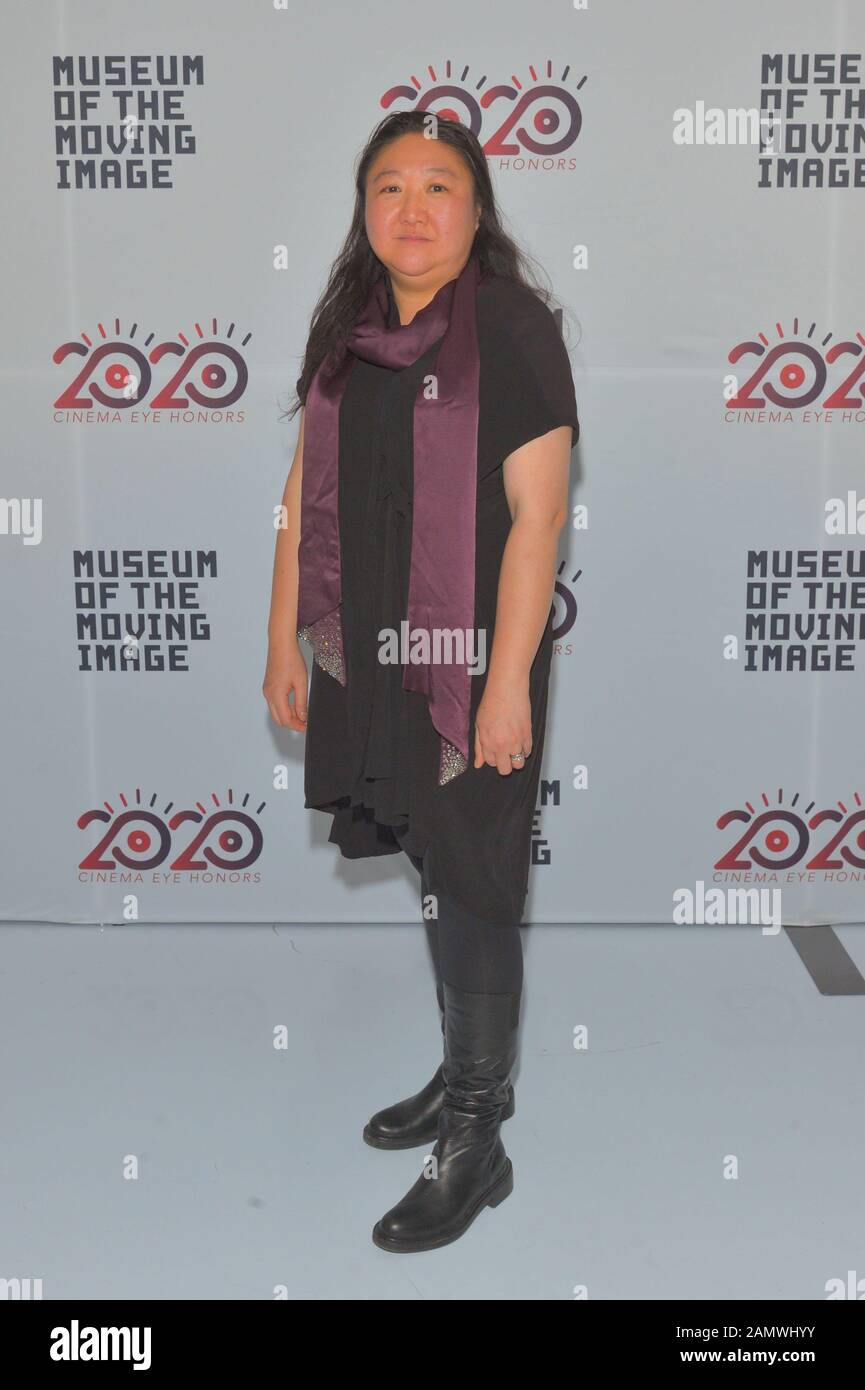 JANUARY 06 - ASTORIA, NY: Su Kim attends the Cinema Eye 2020 Awards ...