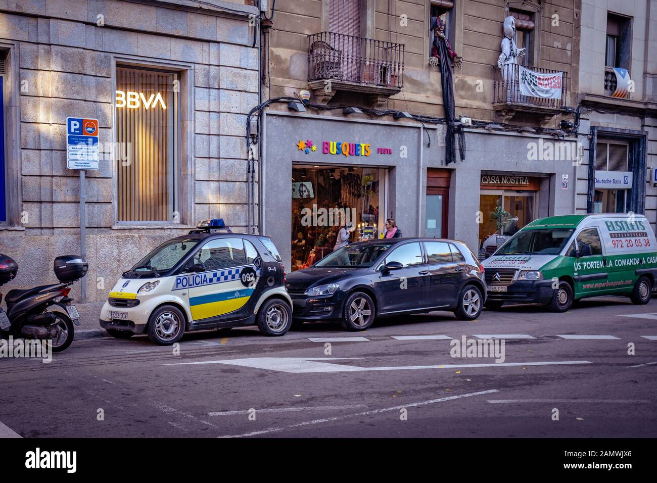Local police policia vehicle hi-res stock photography and images - Alamy