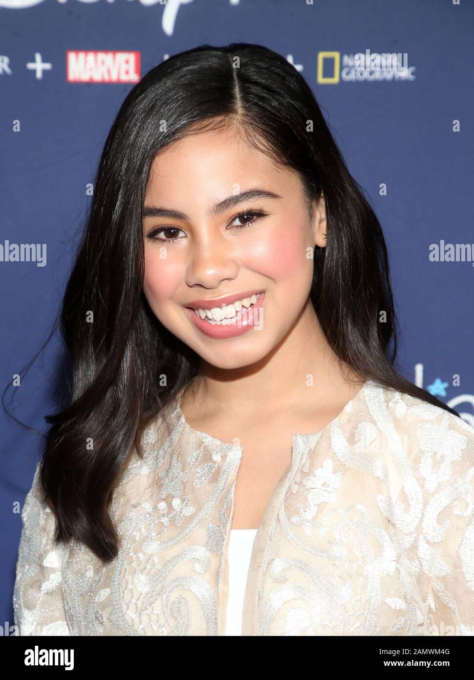 Hollywood, Ca. 14th Jan, 2020. Tess Romero, at the Premiere Of Disney ...