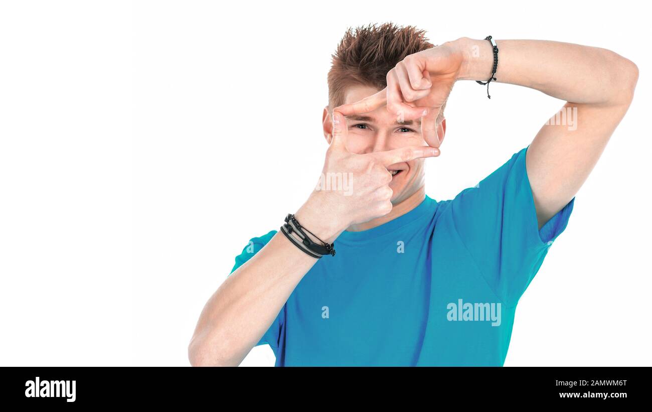 Frame guy hi-res stock photography and images - Alamy